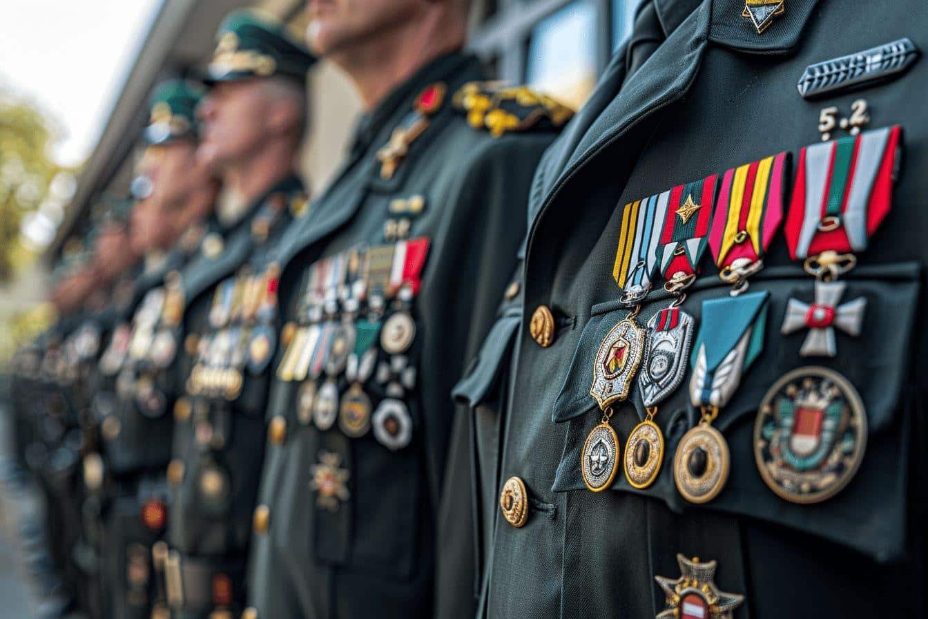 Grades armée de terre : hiérarchie et insignes militaires - Essai Armes