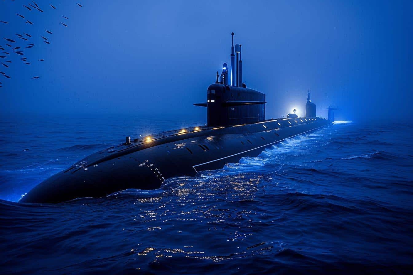 Sous marin nucléaire français : puissance et technologies de pointe ...