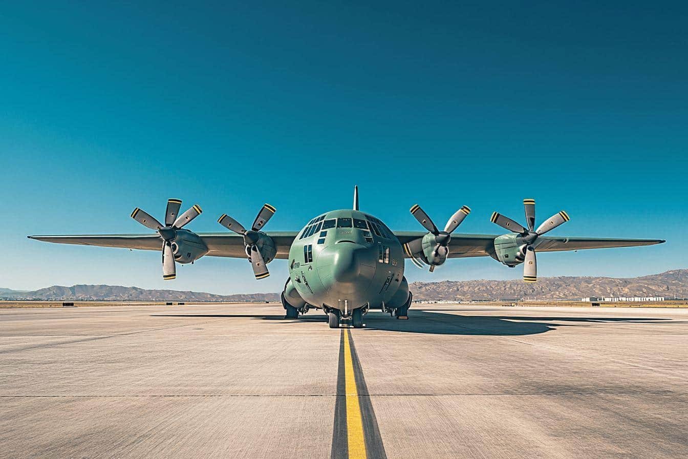 C130 : caractéristiques et missions de l'avion de transport militaire ...