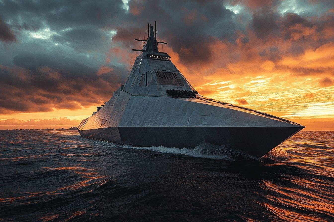 Super-destroyer DDX : caractéristiques et technologies avancées - Essai ...